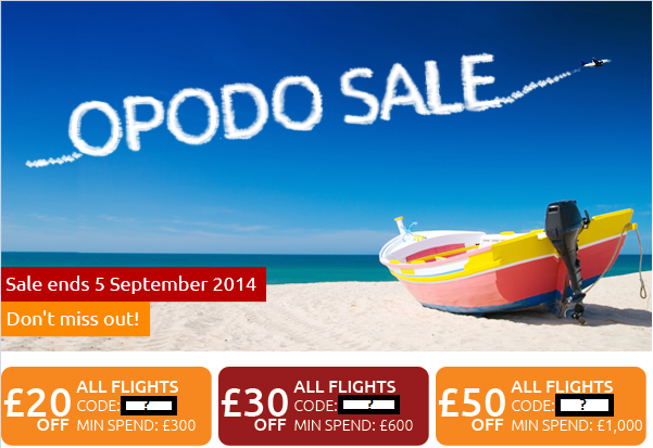 Don't miss out on the Opodo flights sale